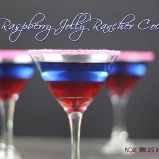 Blue Raspberry Jolly Rancher Cocktail ⋆ by Pink