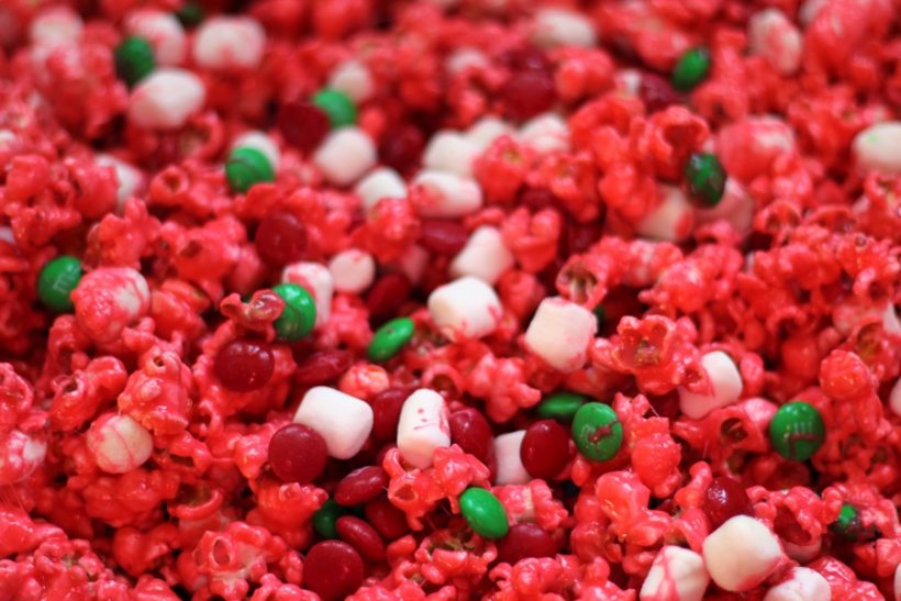 Candy Corn For Christmas: A Holiday Popcorn Ball Recipe ⋆