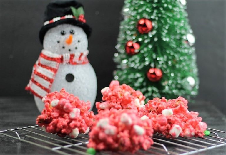 Candy Corn For Christmas: A Holiday Popcorn Ball Recipe ⋆