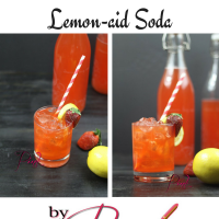 Fermented Strawberry Lemon-aid Soda ⋆ by Pink