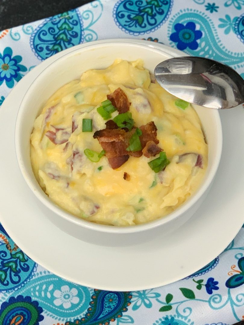 Creamy Loaded Mashed Potatoes ⋆ by Pink