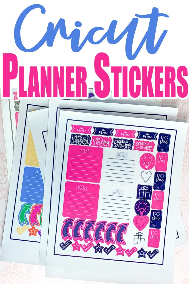 Free Printable Planner Stickers Using Cricut Access ⋆
