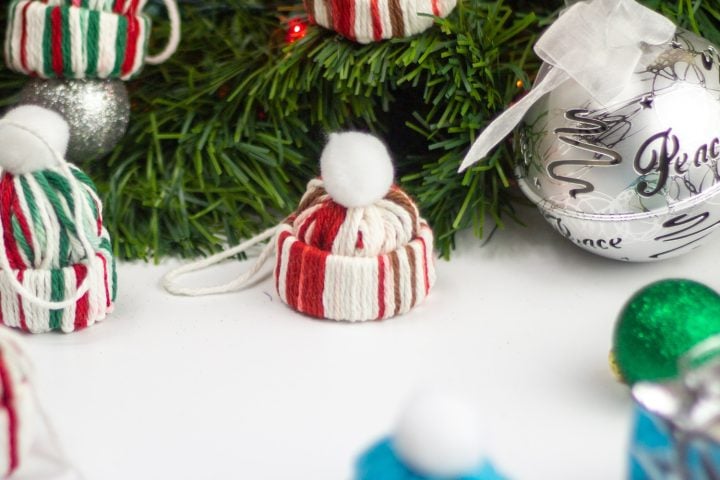 Winter Hat DIY Christmas Ornaments ⋆ by Pink