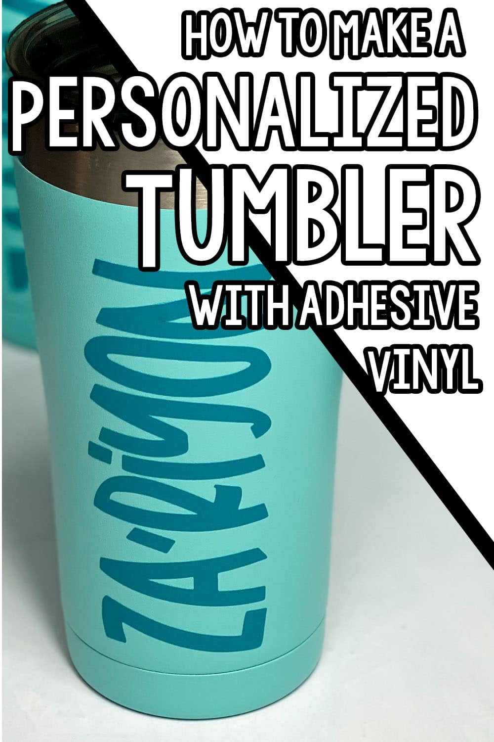 How To Make Personalized Coffee Cups With Adhesive Vinyl ⋆