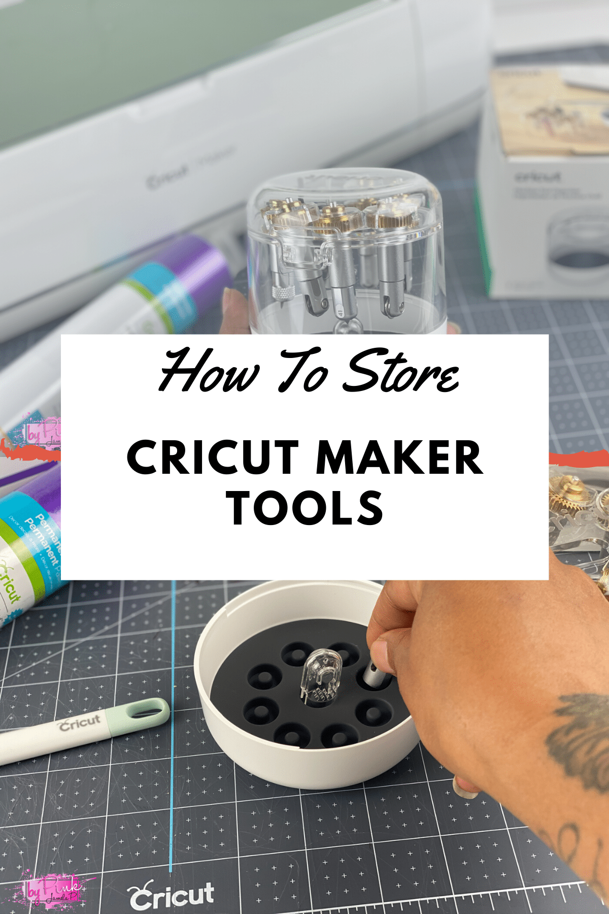 Cricut Machine Tool Organizer and Storage ⋆